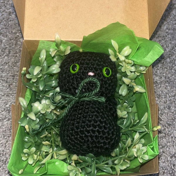 Blue Tiny Cat Plush, Teal Cat Plushie, Cat Stuff for Women, Stuffed ...