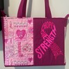 Breast Cancer Awareness Ribbon, Hope Strength Love Machine Embroidery ...