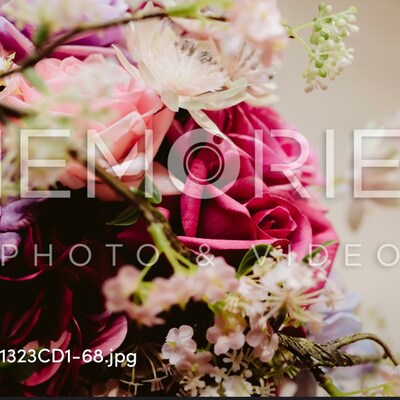 Realistic Red Orange Fake Flower Bouquet, Real Touch Roses, Outdoor ...