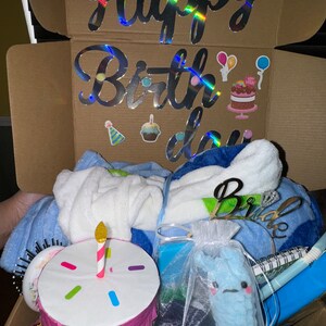 Movie Night Gift Box, at Home Movie Night, Birthday Gift Box,movie ...