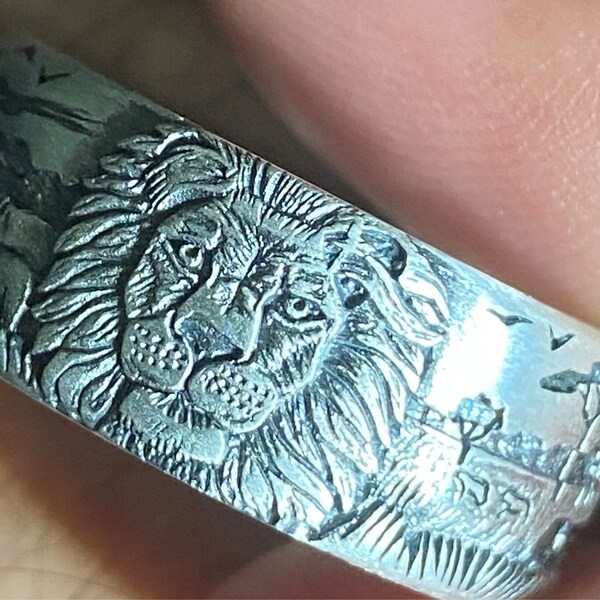 Space Fox Ring Foxes in Outer Space Fox on a Star Space and Stars Ring ...