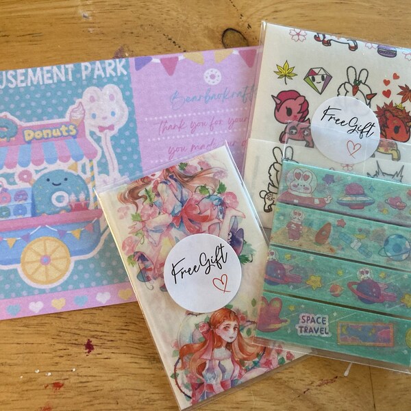 10 Sheets Cute Kawaii Mini Sticker Sheets(3”x3”)cute Stationery Grab ...