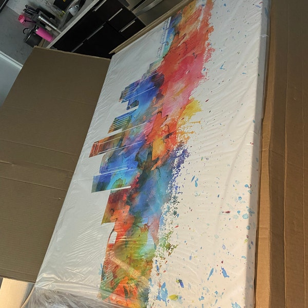 Seattle Skyline Canvas, Seattle Black and White Canvas, Seattle Canvas ...