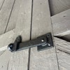 7.5" Iron Gate Latch Drop Bar - Solid Cast Iron - Etsy