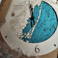 Croton Pond, MI 3D Wood Map | Custom Nautical Map, Cabin Decor, Lake ...