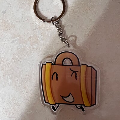 Leafy Bfdi Acrylic/holographic Keychain Pre-orders - Etsy