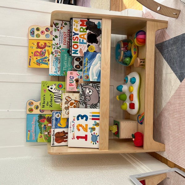 Montessori Bookcase, Montessori Furniture, Montessori Library - Etsy