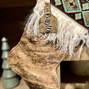 Double Fringe 15x15 Axis Print Cowhide Purse - Etsy