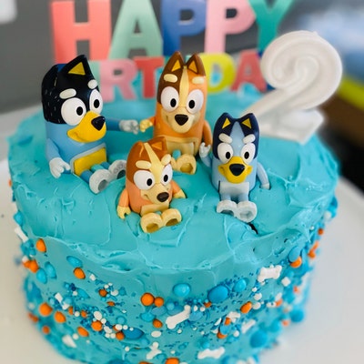 BLUEY TAILS 120g Sprinkles Cake Decorating Australia - Etsy