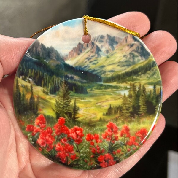 Black-capped Chickadee-massachusetts State Bird Christmas Ornament ...