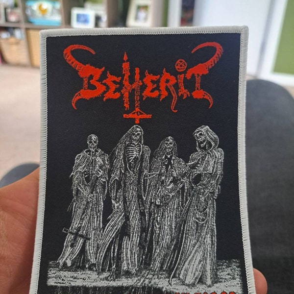 Weedeater-god Duck and Good Speed Embroidered Woven Patch-sludge Stoner ...