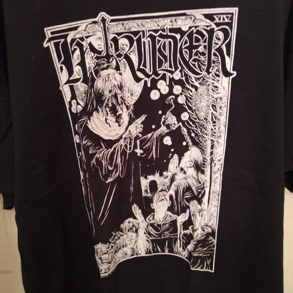 Occult Insect Nun Black Metal Shirt - Etsy
