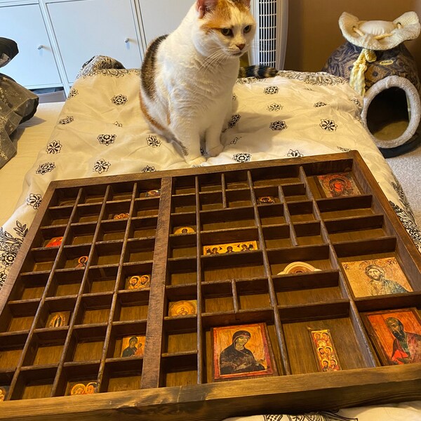 Quirky Typographic Themed Wall Art Assemblage Artwork in and Old up ...