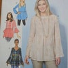 Uncut Butterick Sewing Pattern B6451 6451 Misses' Gathered, Blouson ...