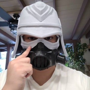 LOL Arcane Inspired Enforcer Mask STL for 3D Printing - Etsy