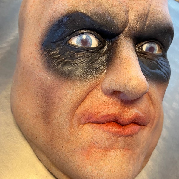 Clown Silicone Mask Uncle Bingo Halloween Mask Horror Mask Human ...