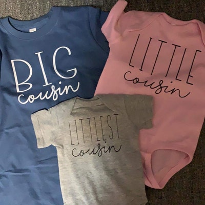 Cousin Crew Shirt , Big Cousin Shirt, Little Cousin ,biggest Cousin Shirt, Bigger Cousin Shirt ...
