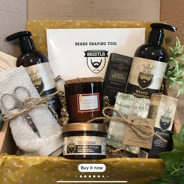Luxury Beard Care Gift Hamper Packed Full of Supplies to Care for Those ...