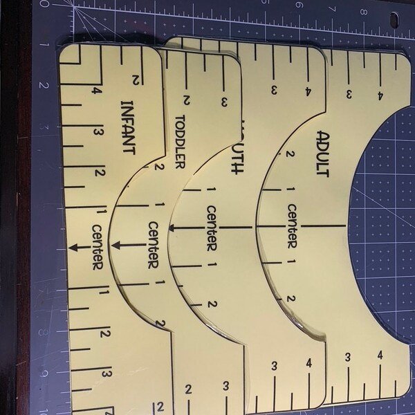 T-shirt Alignment Tool Printable- PDF Printable - Svg- Dxf- Eps - Png ...