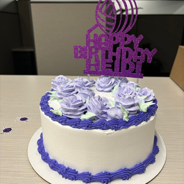 Knitting Cake Topper, Crochet Cake Topper, Crocheting Cake Topper, Yarn ...