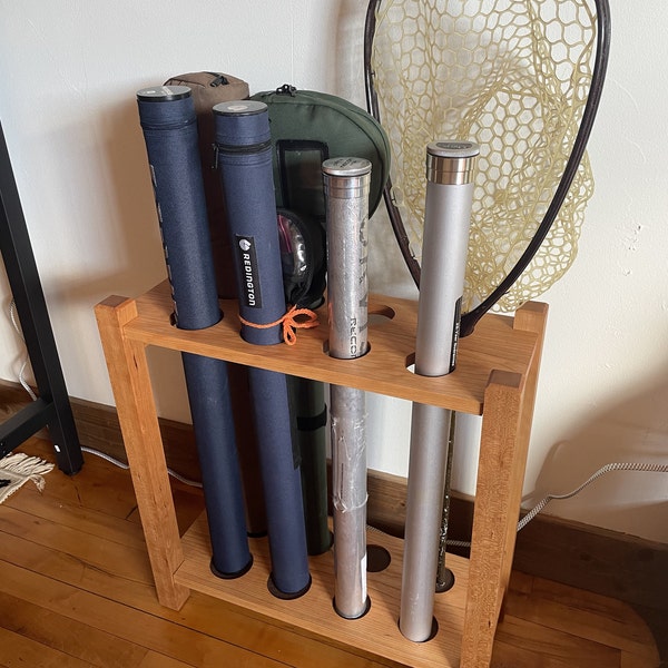 Fly Rod Tube Stand - Etsy