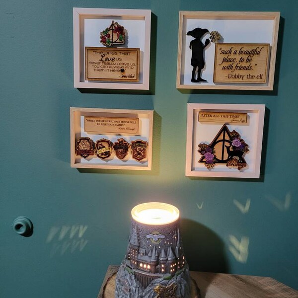 Wizard Hallow Sign With Inspirational Quote, Wizard School, Wizard Fan, Wizard Gift, Wizard ...