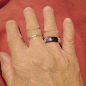 Aroace Ring Aroace Pride Ring Aroace Jewelry Aroace Sunset Pride Resin ...