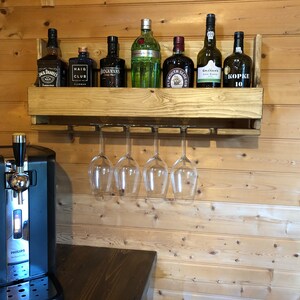 Rustic Drinks Rack, Wine, Vodka, Gin, Prosecco, Champagne, Drinks ...
