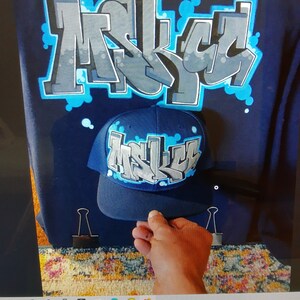 Custom Graffiti Jackets Childrens and Adults - Etsy