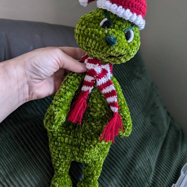Mr. Green-ch, Crochet PDF Pattern in English + German - Etsy