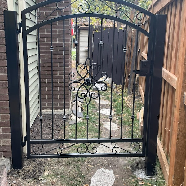 Laser Cut Design Entrance Gate| Custom Fabricated Heavy Duty Entrance ...
