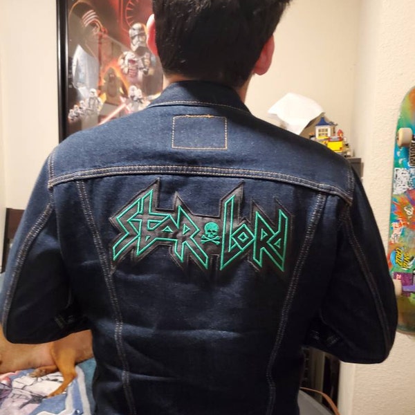 Star Lord Band Large Embroidered Iron-on Patch 10 INCHES - 26 CMS - Etsy