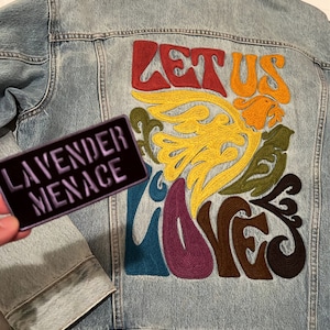Lavender Menace Patch - Etsy