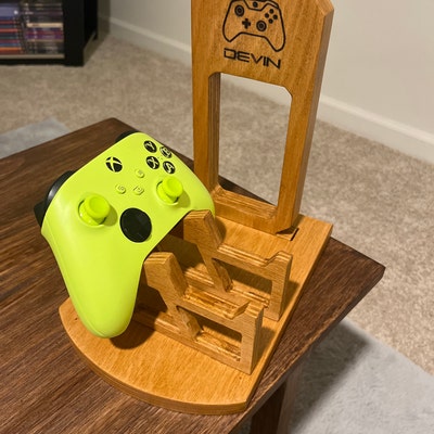 Personalized Wooden Headphone Stand for Boyfriend, Christmas Gifts ...