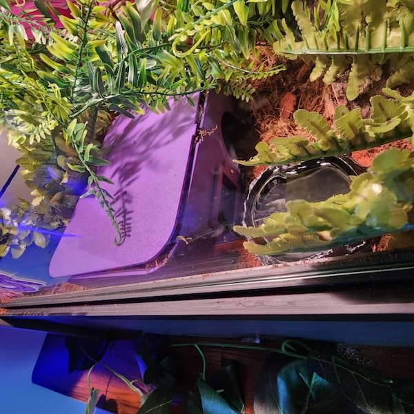 Reptile Humid Hide With Thermometer/hygrometer - Etsy