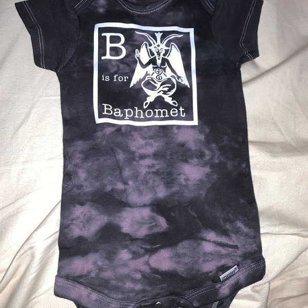 M is for Mothman Baby Onesies®, Witchy Occult Satanic Cryptid Goth Punk ...