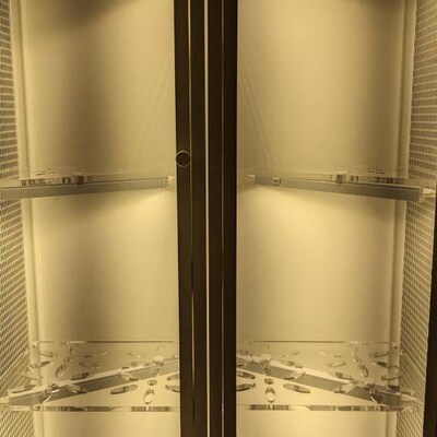 Milsbo Tall Set of 3 Sizes Shelves for IKEA Indoor Greenhouse Cabinet ...