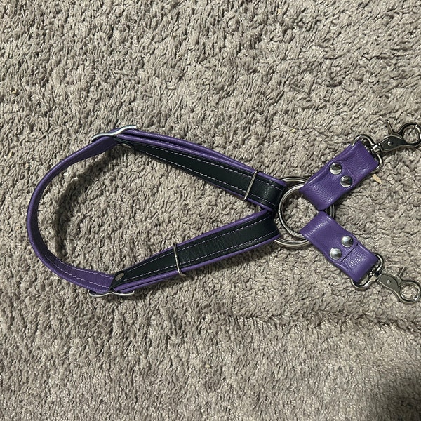 Full Body Diamond Harness by Deviant Leather - Etsy