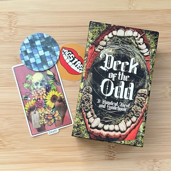 Deck of the Odd Tarot: Paper Collage Deck & Guidebook - Etsy