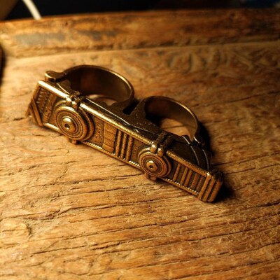 Dr Strange Sling Ring Antique Gold Made From Metal - Etsy