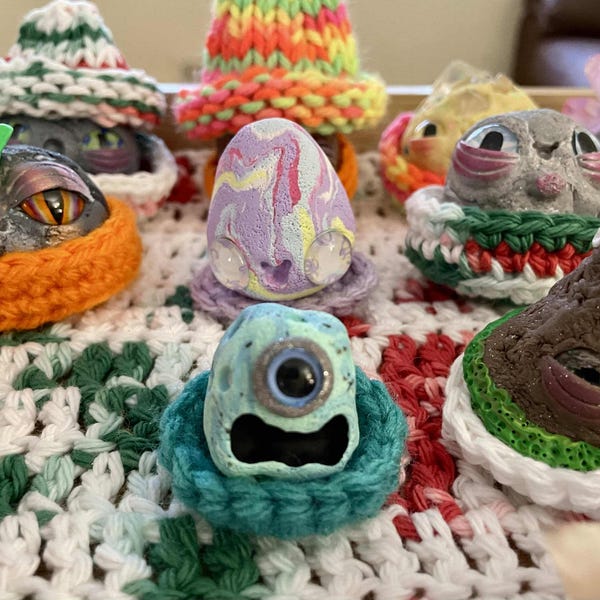 Blob Buddies,pocket Pal, Desk Buddy, Cute Creature, Unique Gift - Etsy
