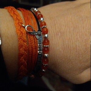 Leukemia Cancer Awareness Bracelets in Support of Loved Ones - Etsy