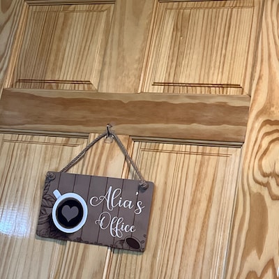 Kids Personalized Bedroom Door and Wall Hanging Sign Custom - Etsy