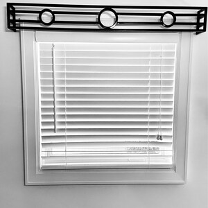 Metal Valance, Window Toppers, Window Cornice, Valance Modern, Window ...