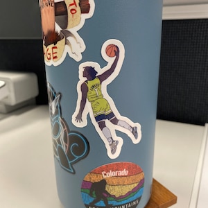Ja Morant Dunk Sketch Glossy Sticker 3 Water Resistant - Etsy