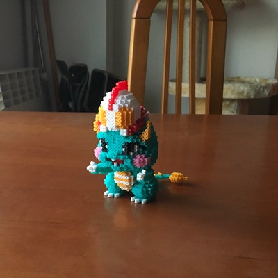 DIY Fortune Cat 3D Perler Bead Pattern Tutorial - Etsy
