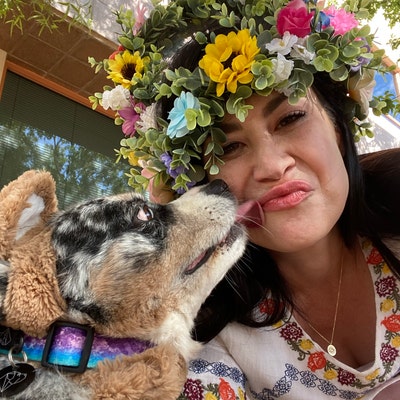 Midsommar May Queen Crown Flower Crown With Arch Giant - Etsy