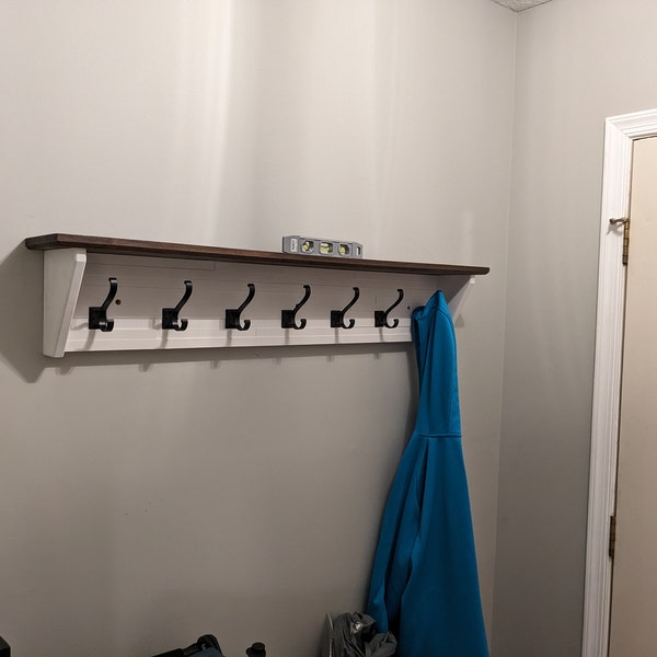 Entryway Coat Rack With Cubbies, Coat Rack With Shelf, Coat Rack With ...