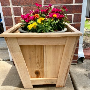 Three Picket Box Planter Plans Fence Picket Planter Plans - Etsy
