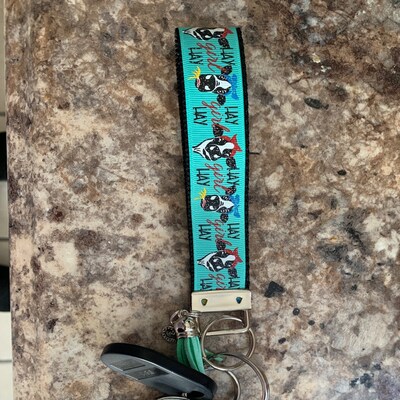 Cow Key Fob Cow Keychain Hay Girl Hay Cow Key Fob Cow Wristlet Cow ...